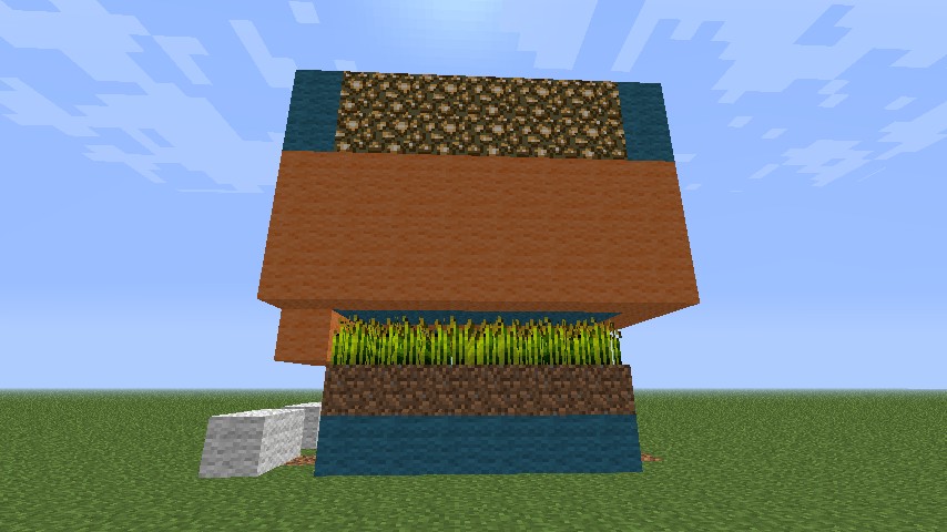 Automatic Crop Harvester 1.0 Minecraft Map