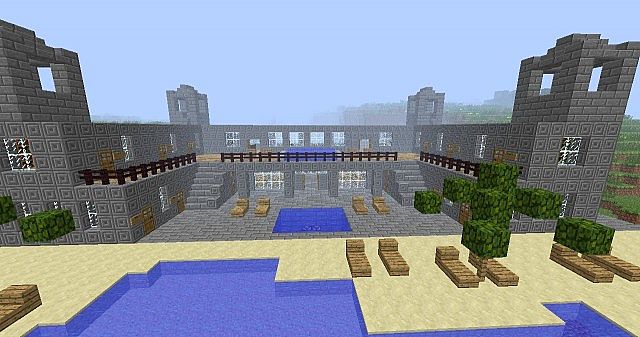 Beach resort for 1.3 Minecraft Map