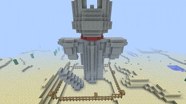 Dog Statue (Server Build) Minecraft Project