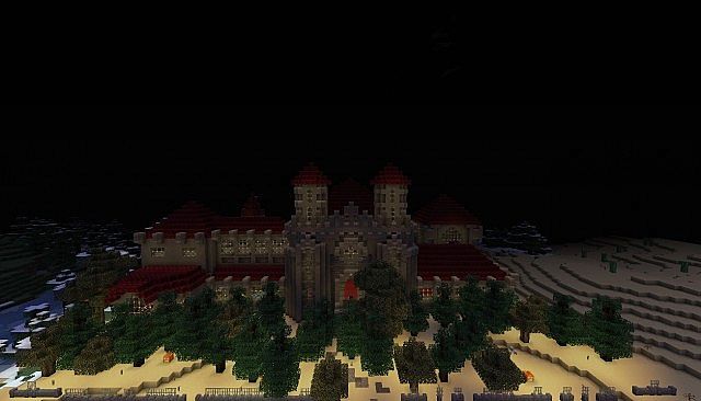 Nether Castle Minecraft Map