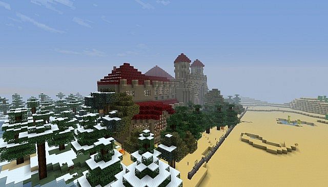 Nether Castle Minecraft Map