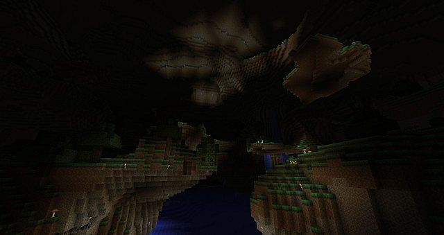 The Cave [Survival in Dark] Minecraft Map