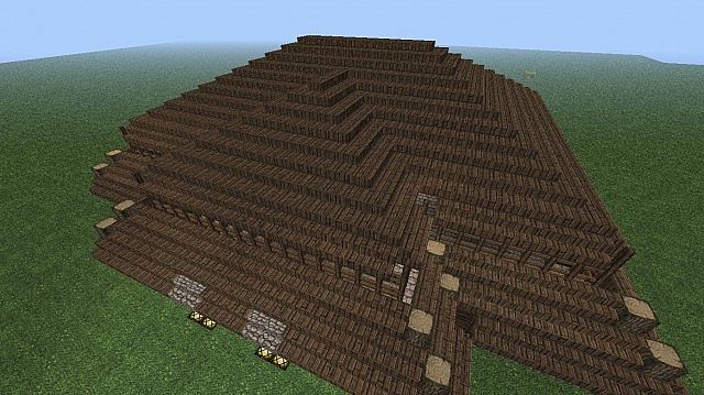 barbarian longhouse Minecraft Map