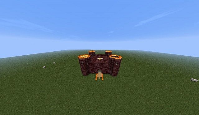 Nether Castle Minecraft Map