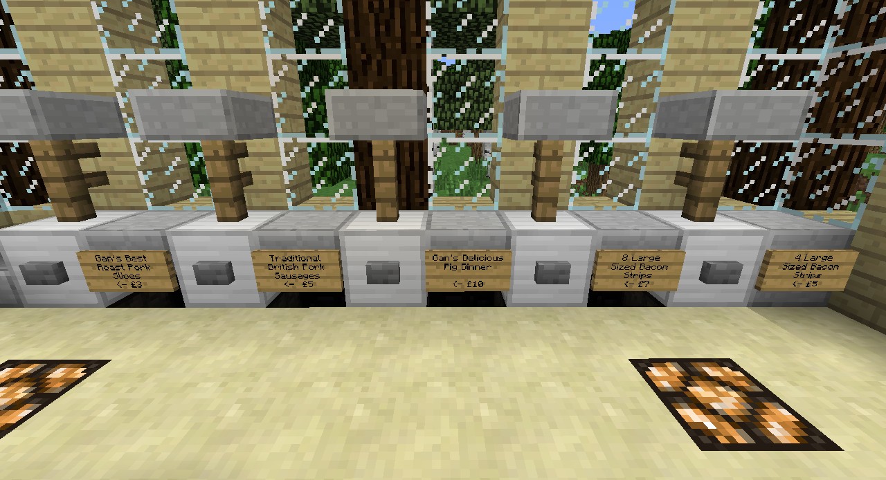 Minecraft: Gan's Pork Shop! Minecraft Map