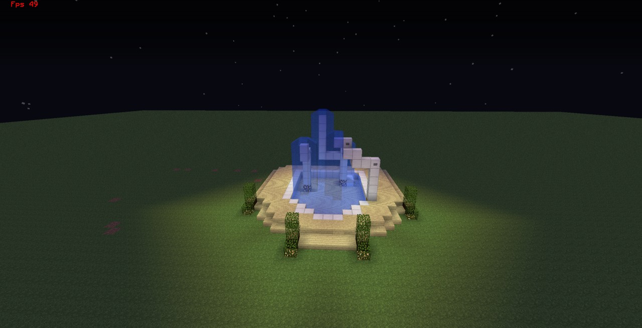 -Beautiful Water Fountain- :) Minecraft Map