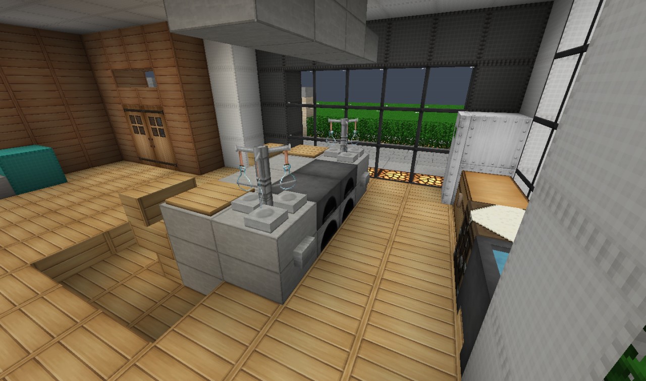 Modern House 2 Minecraft Map