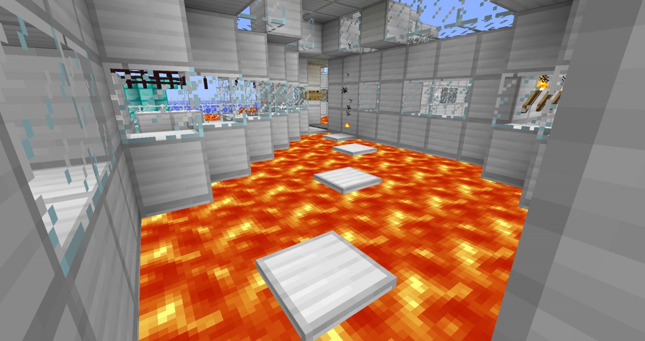 Trap World ### Can you Survive? ### Pro Traps ### Minecraft Map