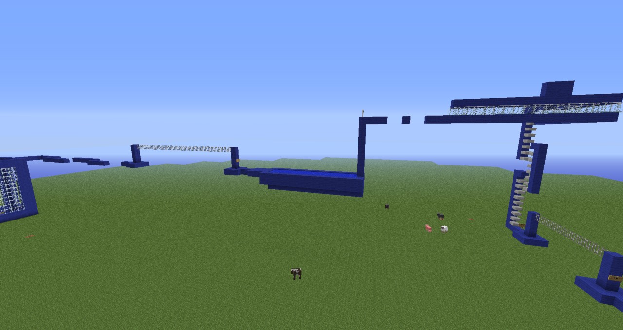 Parkour [Smart Moving mod] Minecraft Map