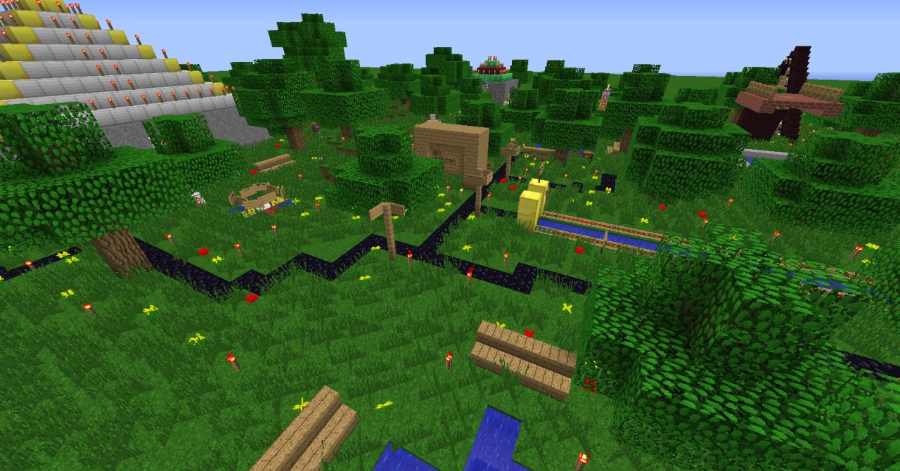 Superflat Survival Minecraft Map