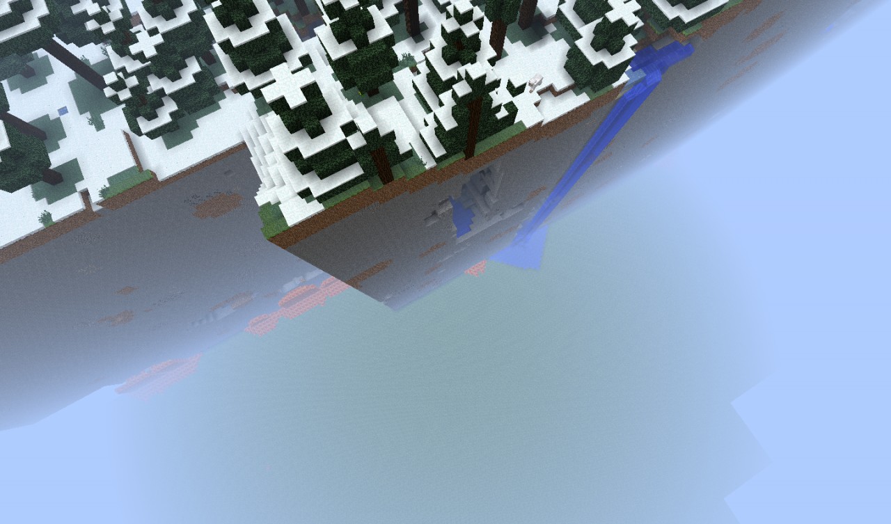 Buged superflat world Minecraft Map