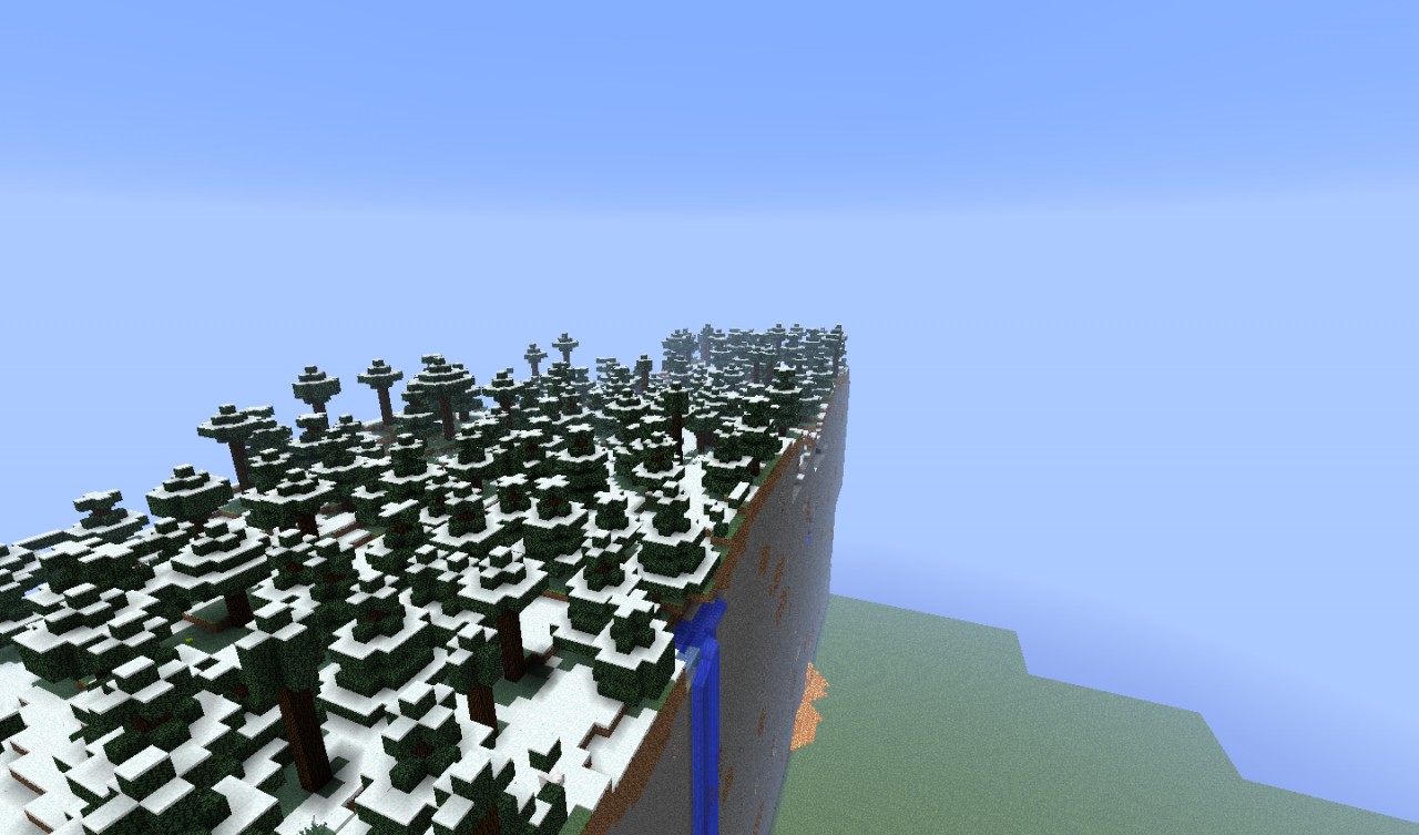 Buged superflat world Minecraft Map