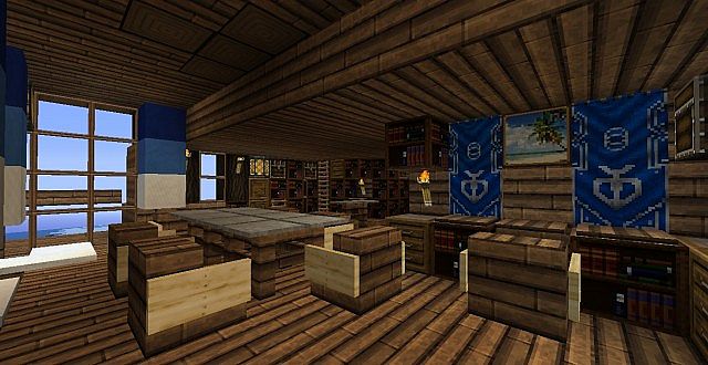 Frigate Boat Minecraft [Download] Minecraft Map