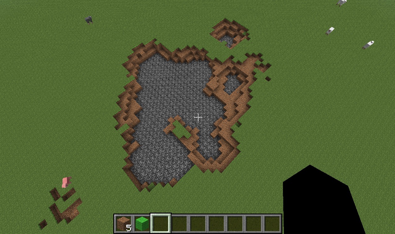 extremely temporary house Minecraft Map