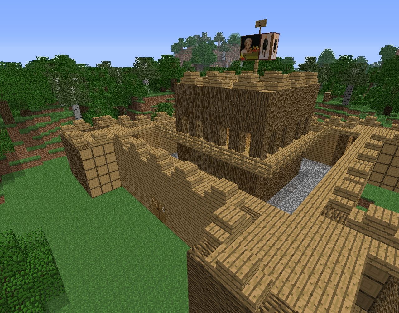 old castle Minecraft Map