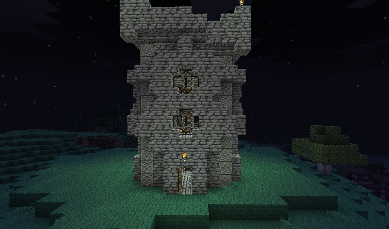 My first detailed tower :D Minecraft Map
