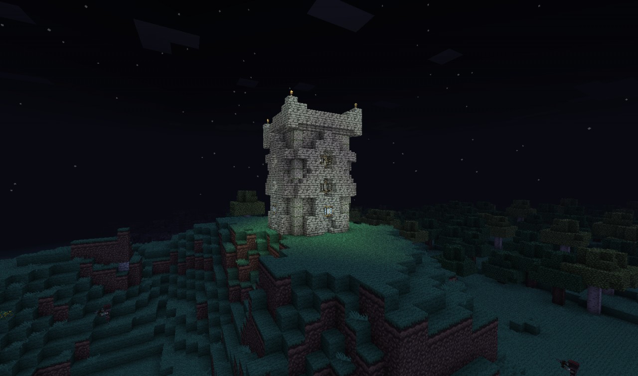 My first detailed tower :D Minecraft Map