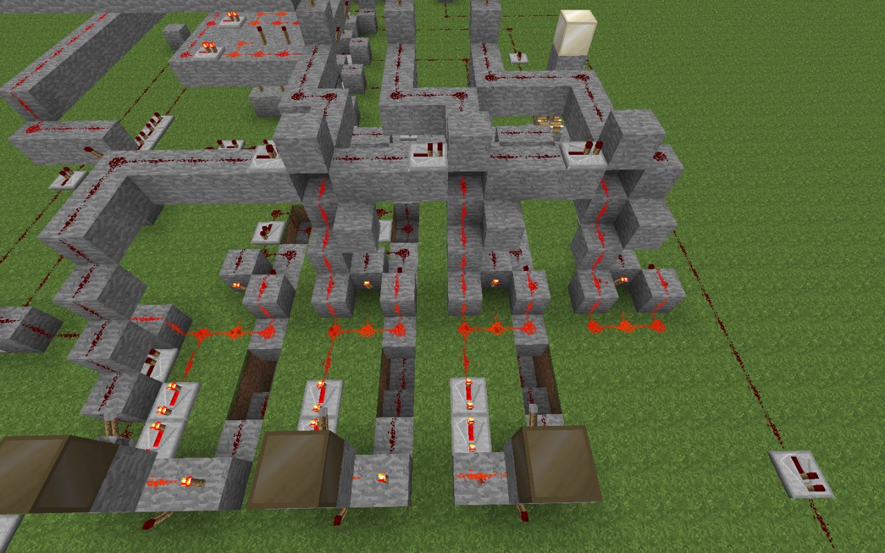 4 digit code door v2 - Game: Crack the code Minecraft Map