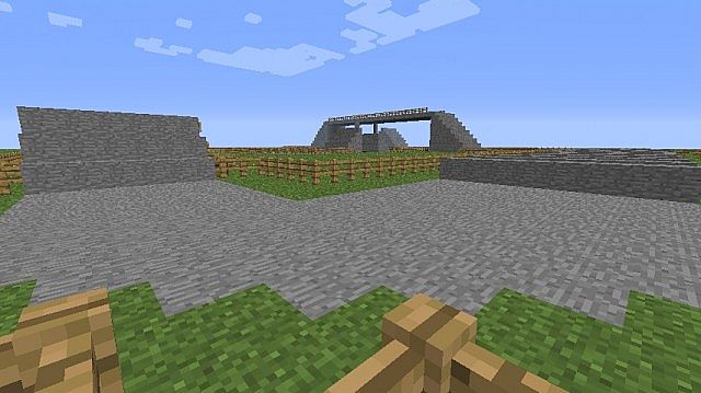 Race track Minecraft Map