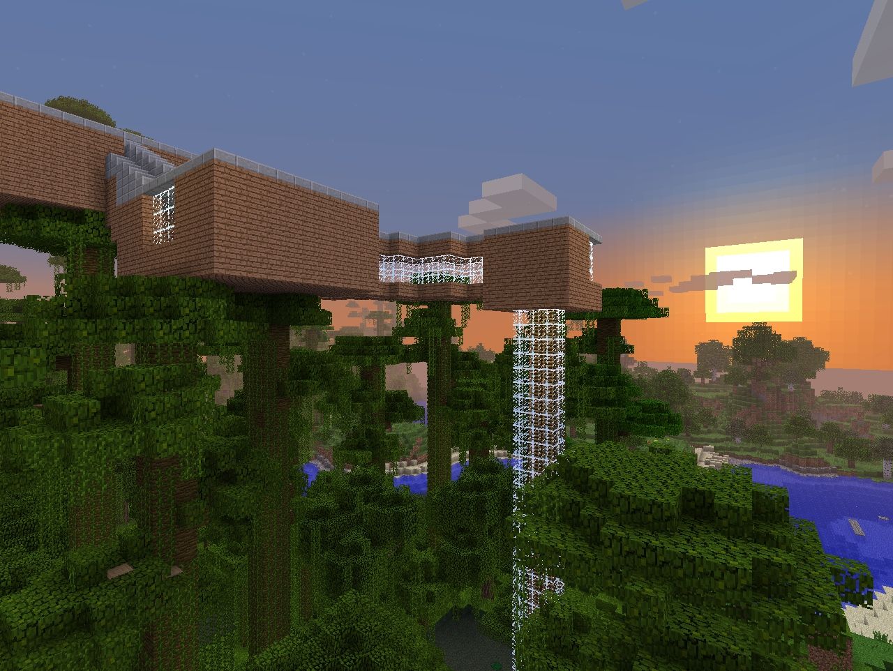 Disigner Baumhaus Minecraft Map
