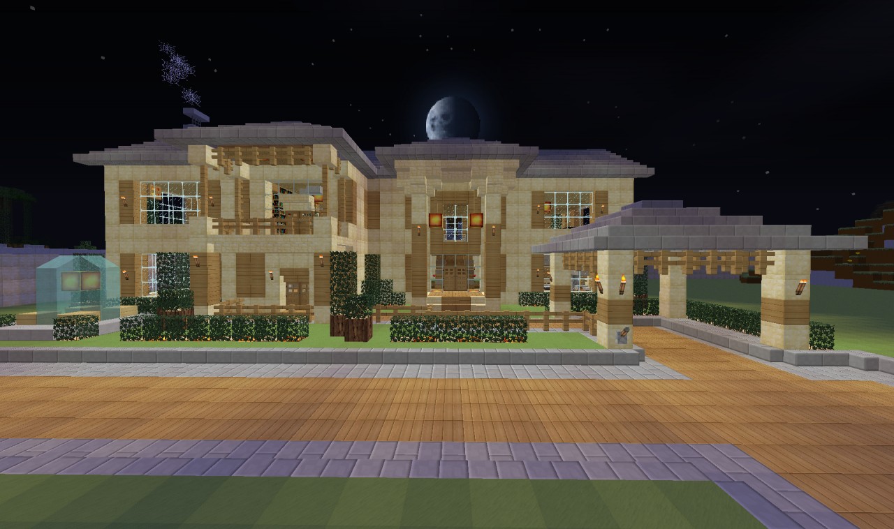Cool Mansion Minecraft Map