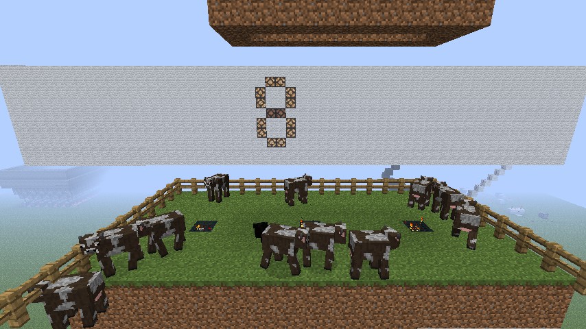 Crazy cows Minecraft Map