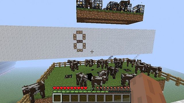 Crazy cows Minecraft Map