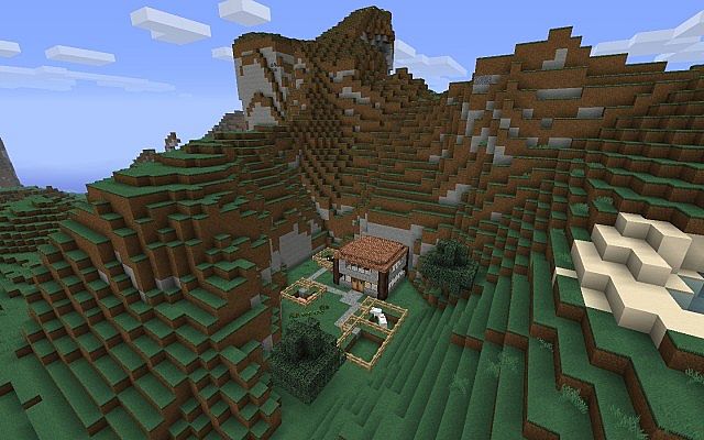 Small Starter farm Minecraft Map