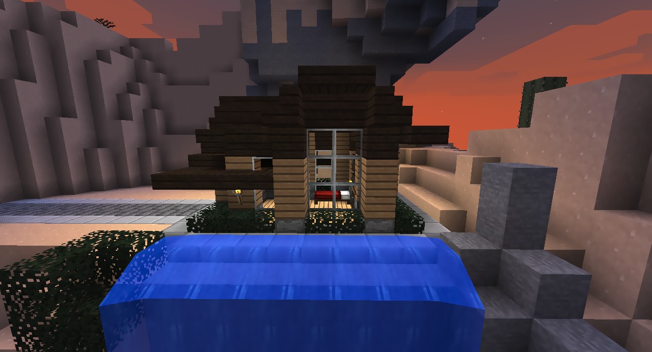 Desert Oasis Minecraft Map