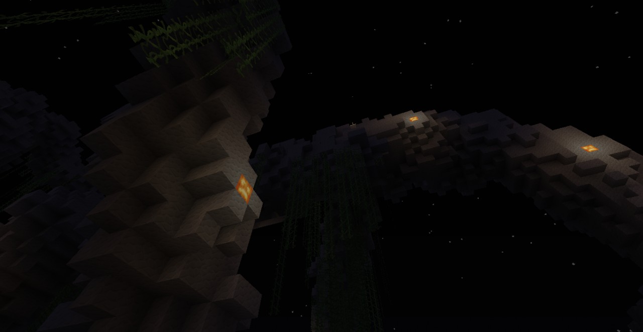 NPC Village under custom Terrain Minecraft Map