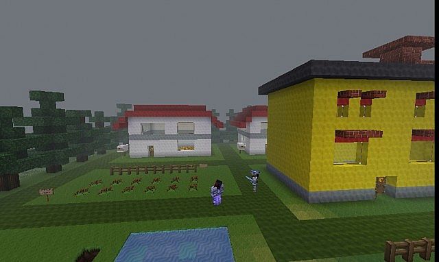 Pokemon - Pallet Town Minecraft Map