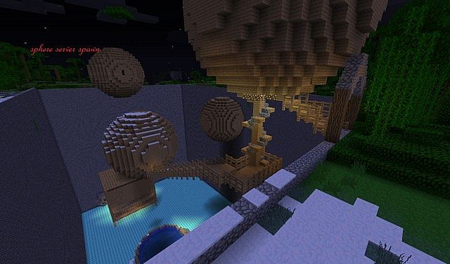 sphere server spawn by "msthebest" Minecraft Map