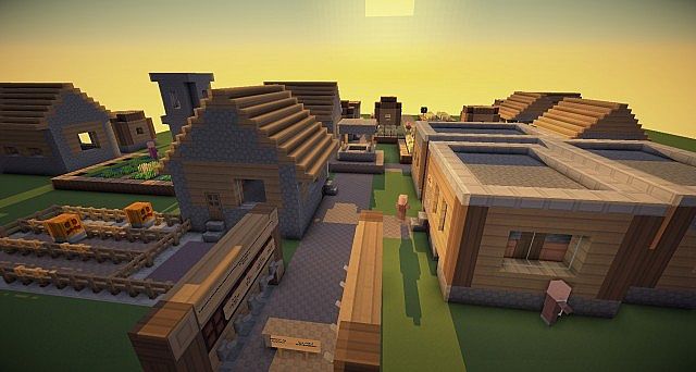 Minecraft - Villager Survival Minecraft Map