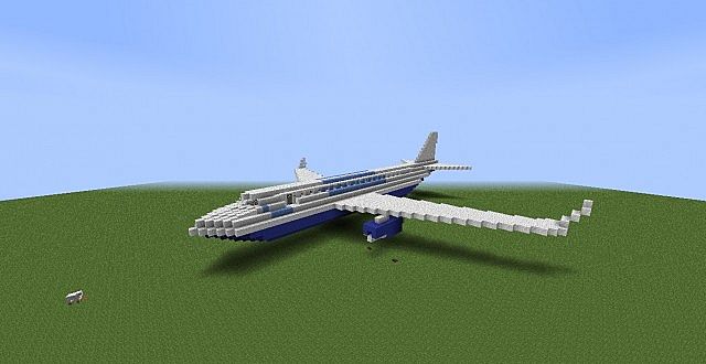 Boeing 737 Minecraft Map