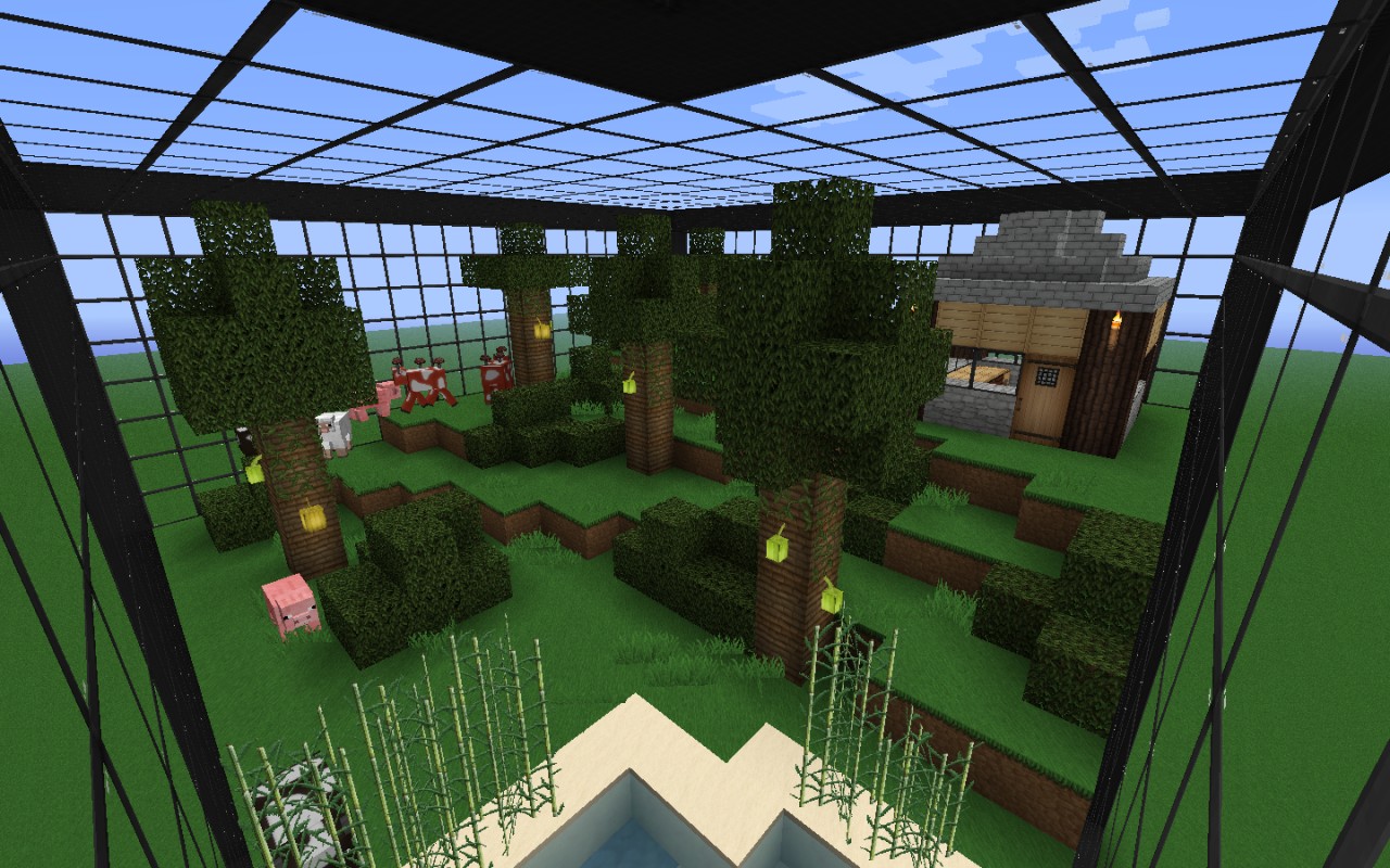 Cube Survival (Jungle Edition) Minecraft Map