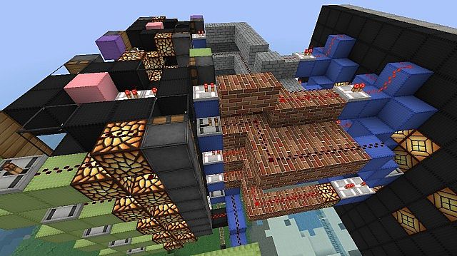 Super Compact 24 Hour Clock Minecraft Project