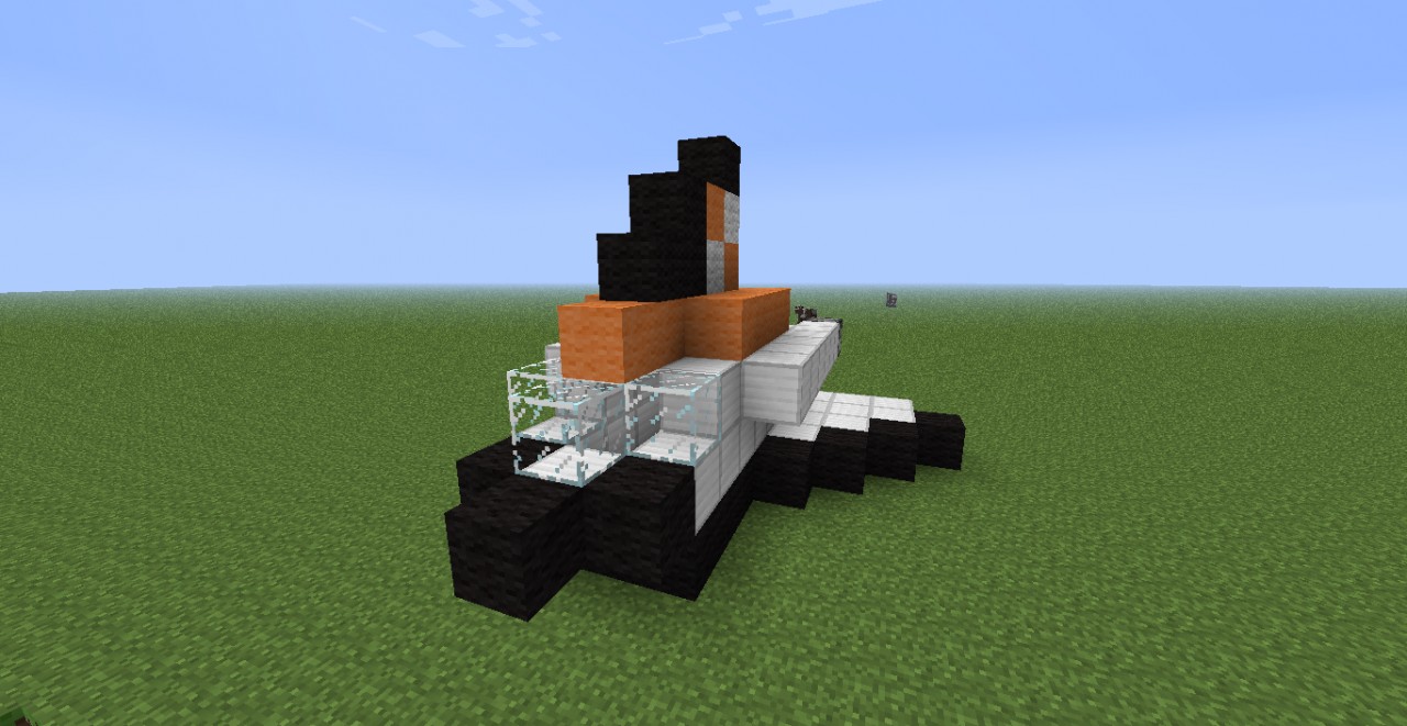 Shuttle Rocket Minecraft Map