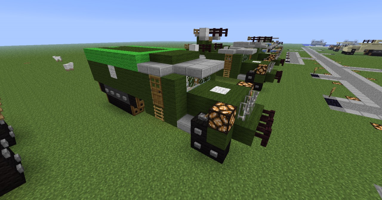 Half Track M3 Minecraft Map