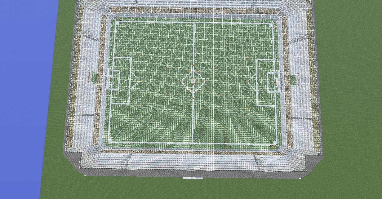 Soccer Stadium / Estadio de football Minecraft Map