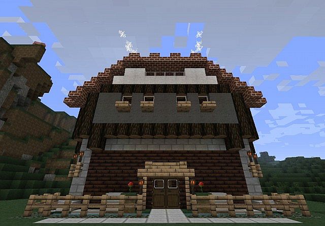 The Baker and His Wife (A Medieval Home) Minecraft Map