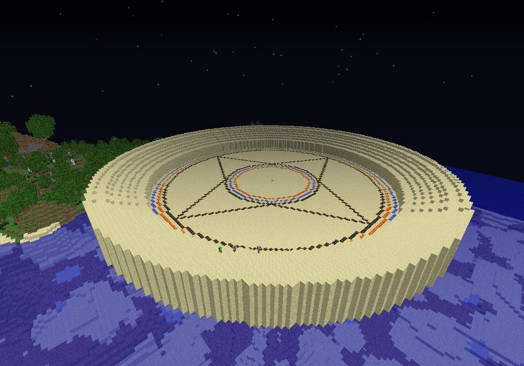pvp arena Minecraft Map
