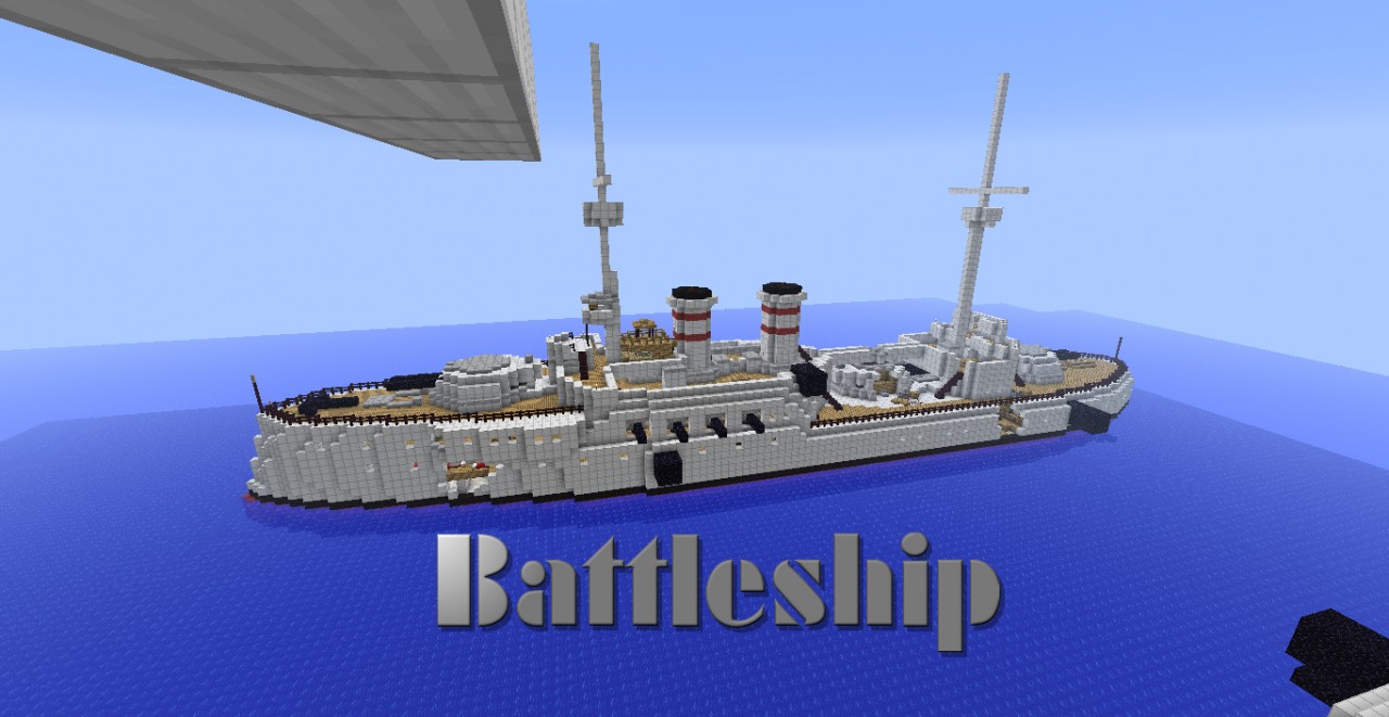 Battleship Mini Game Minecraft Map