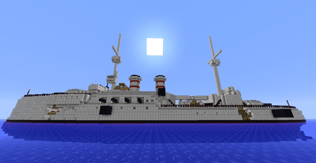 Battleship Mini Game Minecraft Map