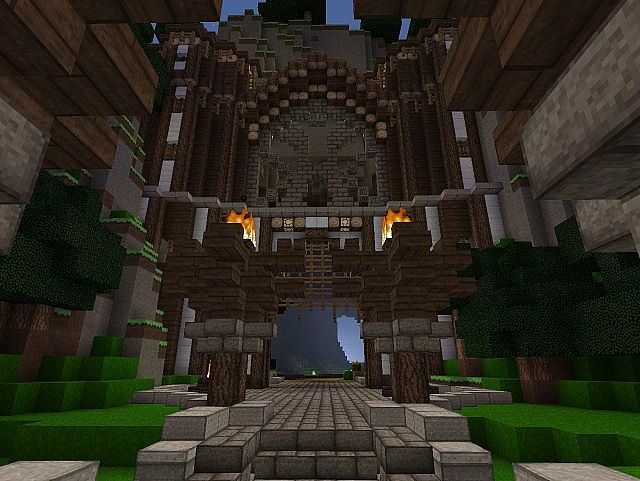 Cave Village Minecraft Map
