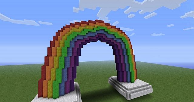 Giant Rainbow (Mind BLOWN) Minecraft Map