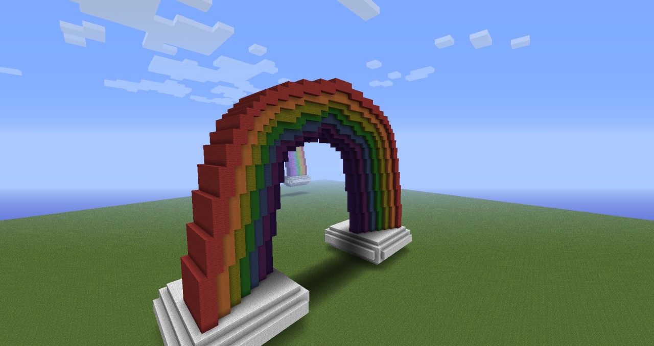 Giant Rainbow (Mind BLOWN) Minecraft Map