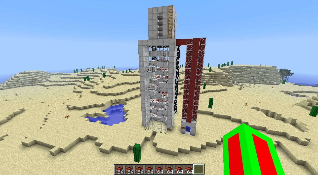 ziprocket v2.0 (super high tnt rocket) Minecraft Map