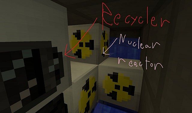 Nuclear Reactor Minecraft Map