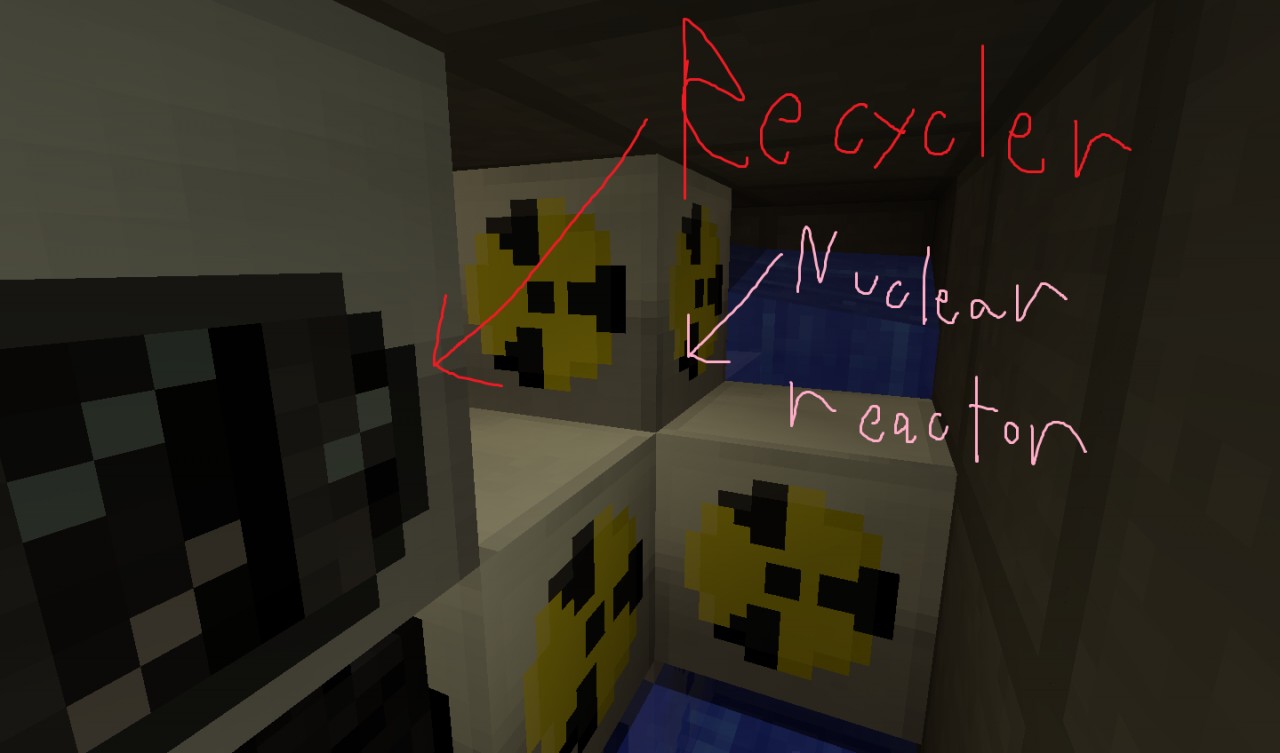 Nuclear Reactor Minecraft Map