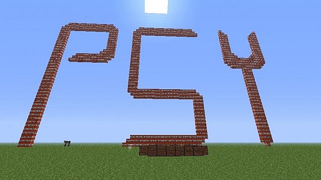 PSY Logo Minecraft Map